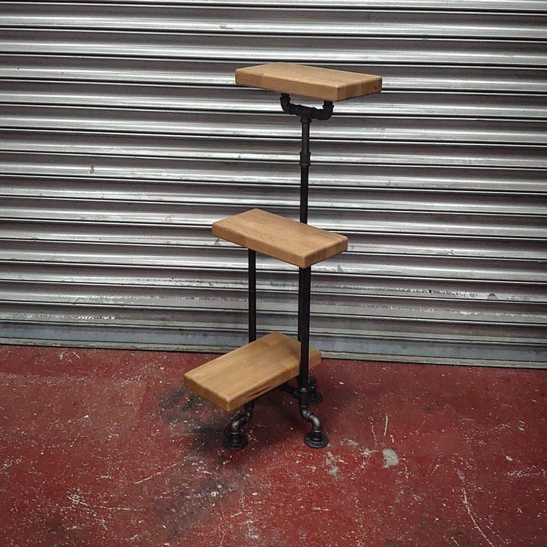 Industrial Steampunk Shelving - The Little Vintage Lamp Co